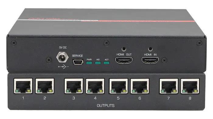 Hall Technologies ULTRA-V-8S 4K UHD HDMI Splitter/Extender – Protech Projection Systems
