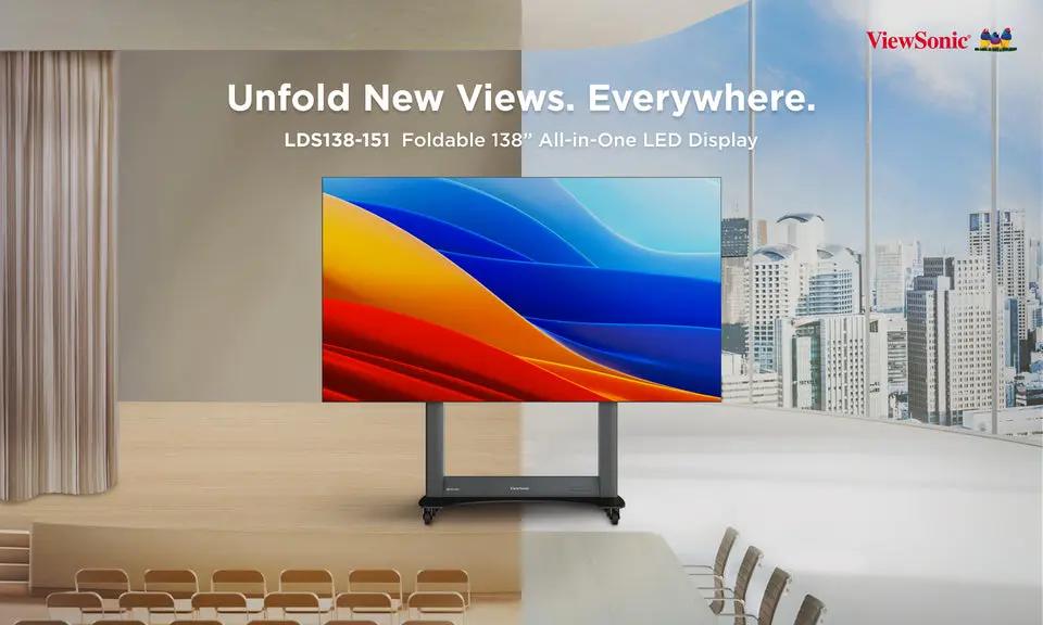 Viewsonic LDS138-151 Foldable 138” All-in-One LED Display - Protech ...