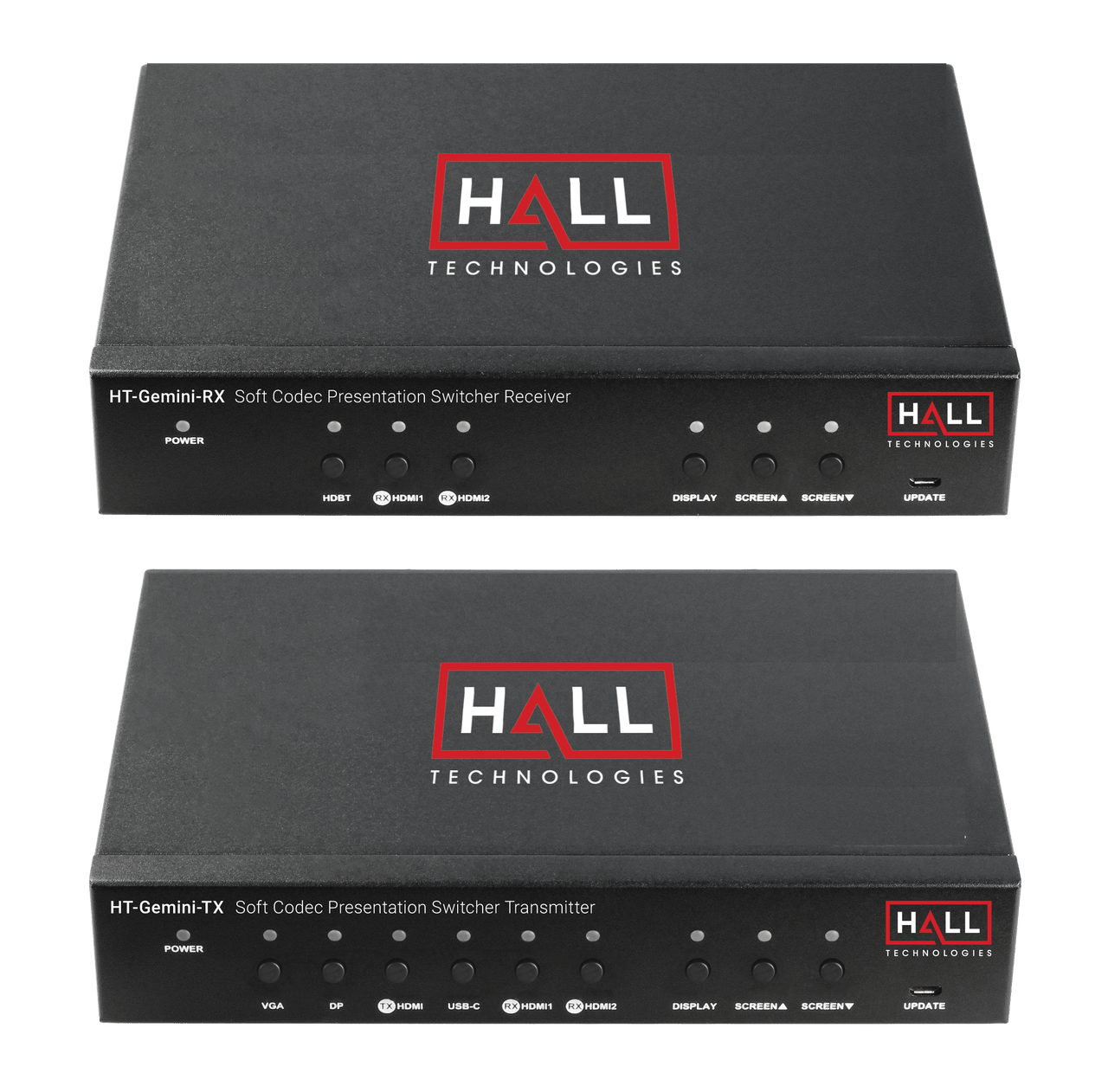 Hall Technologies HT-GEMINI 4K 6 Multiformat Input Extender Switch ...